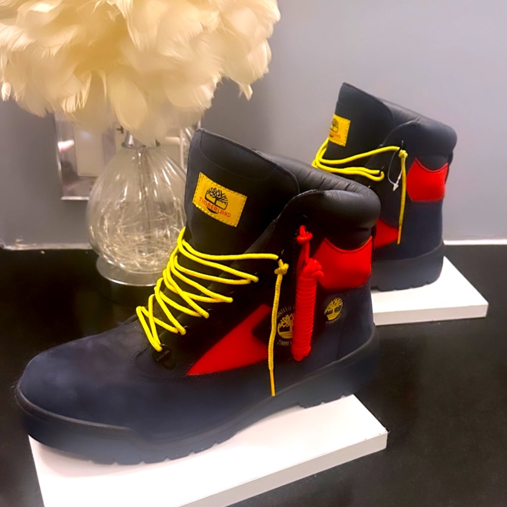 *Rare*Timberland Field Boots Size 9 Men’s Raekwon Exc… - Gem